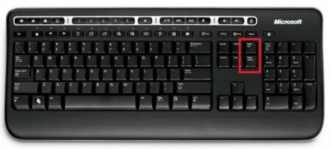 WELCHE TASTE IST DIE PAGE UP TASTE (lEID, Technik)