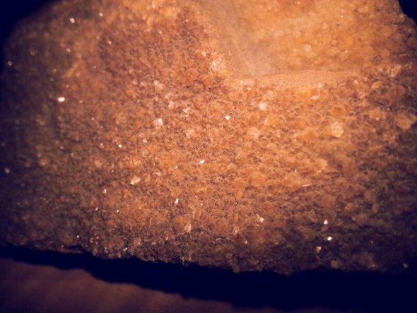 Glitzernden Stein Gefunden