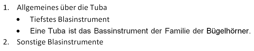 Wie bekomme ich diesen Stichpunkt *Punkt* dort hin? (Microsoft Word ...