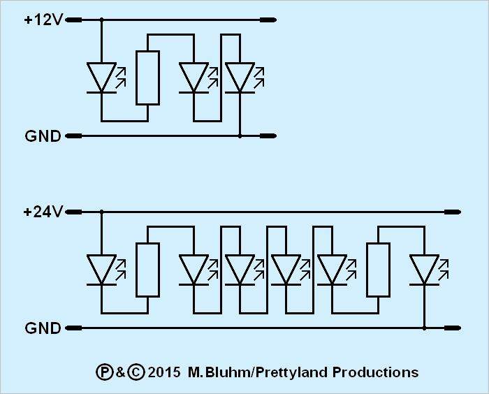 wie kann ich LED streifen kürzen und trozdem sollen sie weiter leuchten
