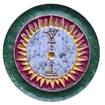 Was bedeutet dieses jesidische Symbol? (Bedeutung, Vögel, Sonne)