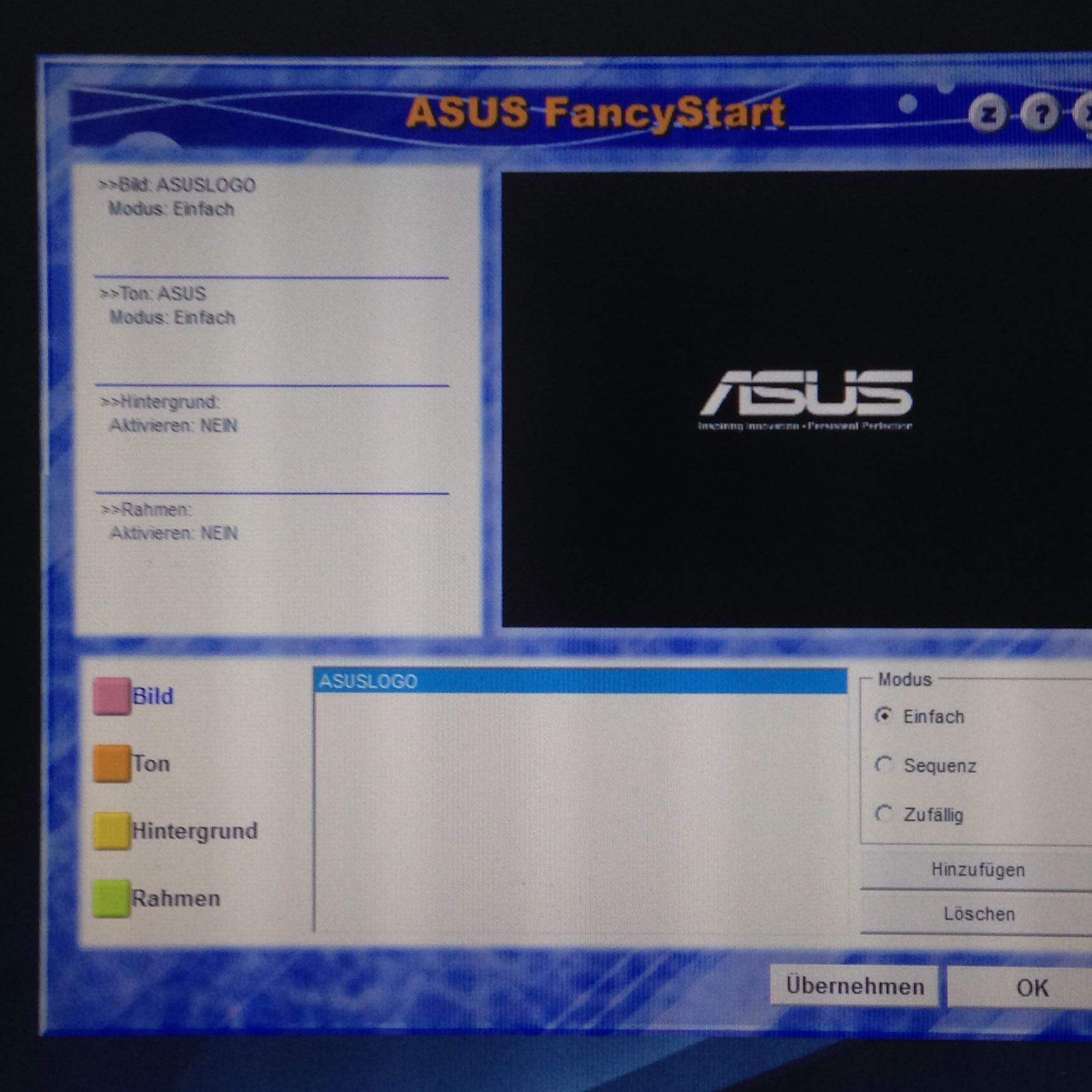 Bios, Uefi, Updaten bzw. Bootlogo Asus ändern? (Computer, PC, Update)