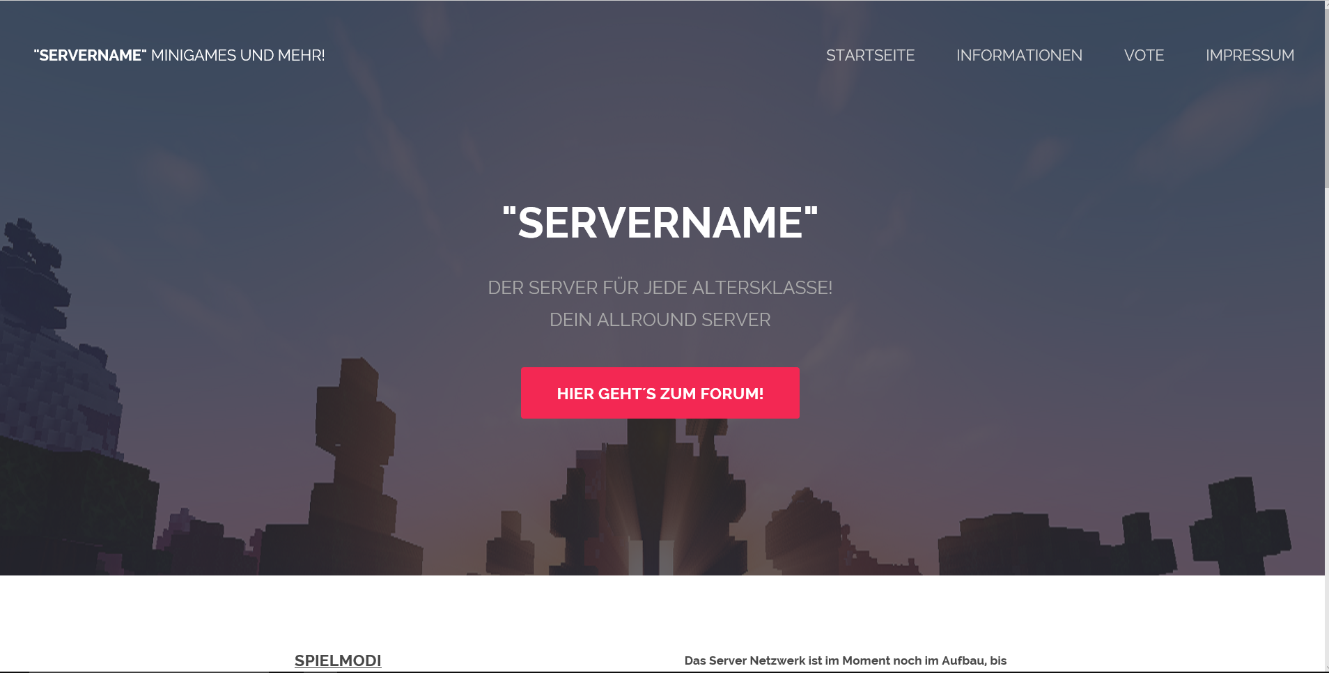 Könnt ihr einen Namen für ein Minecraft-Server Netzwerk empfehlen ...
