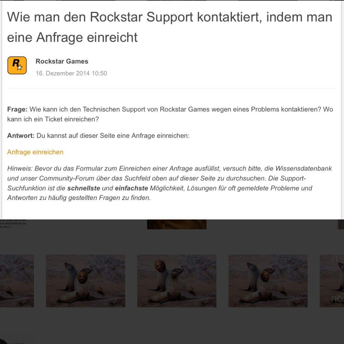 wie lautet die Rockstar Support nummer für Deutschland? (GTA, Rockstar ...