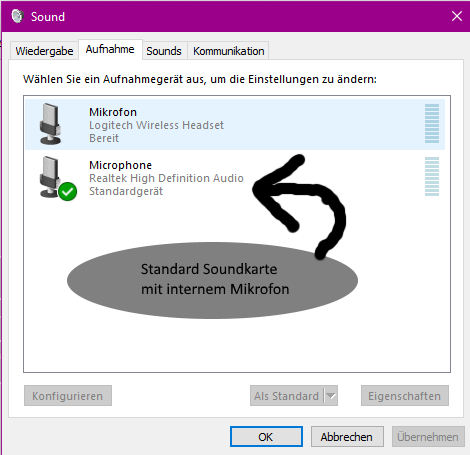 Externes Mikrofon geht nicht am Laptop? (Windows 10, Aufnahme, Asus)