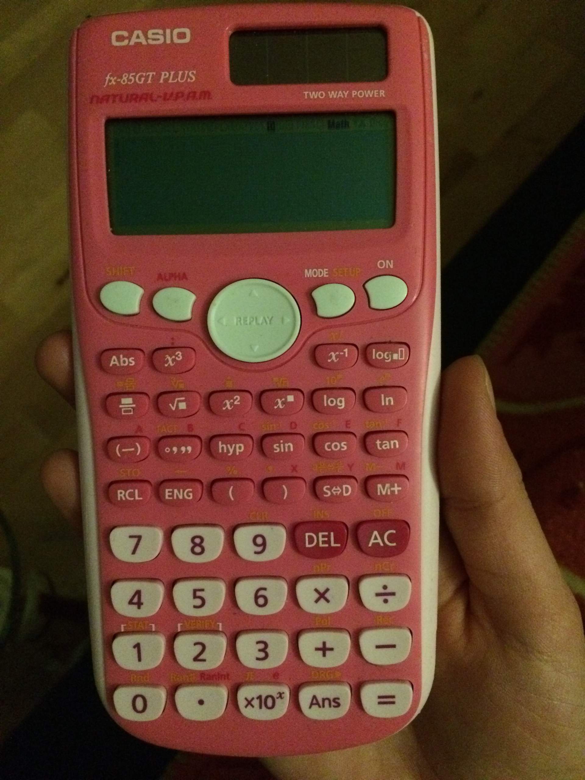 Wie gebe ich sin 70° in den Taschenrechner ein? (Mathematik ...