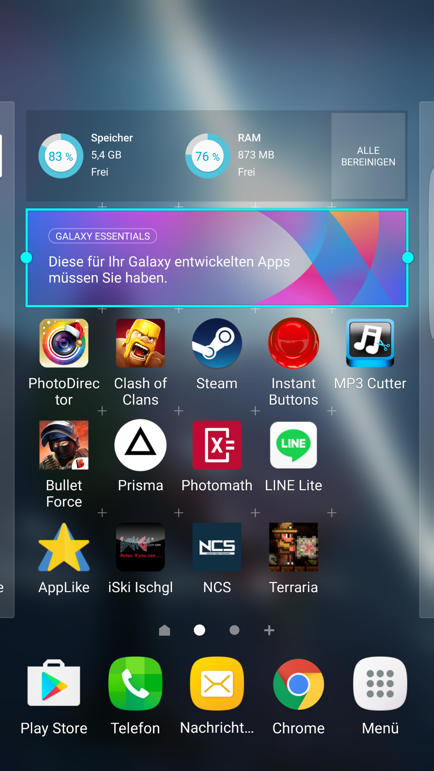 Smartphone 7 Galaxy Essentials installieren? (App)