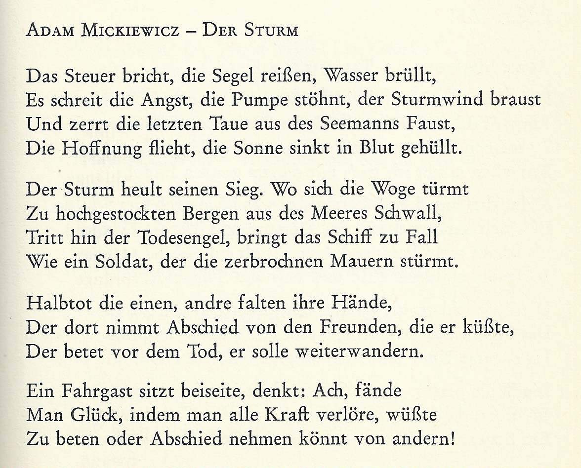 Kann mir jmd ein polnisches Gedicht empfehlen? (Schule, Polnisch)