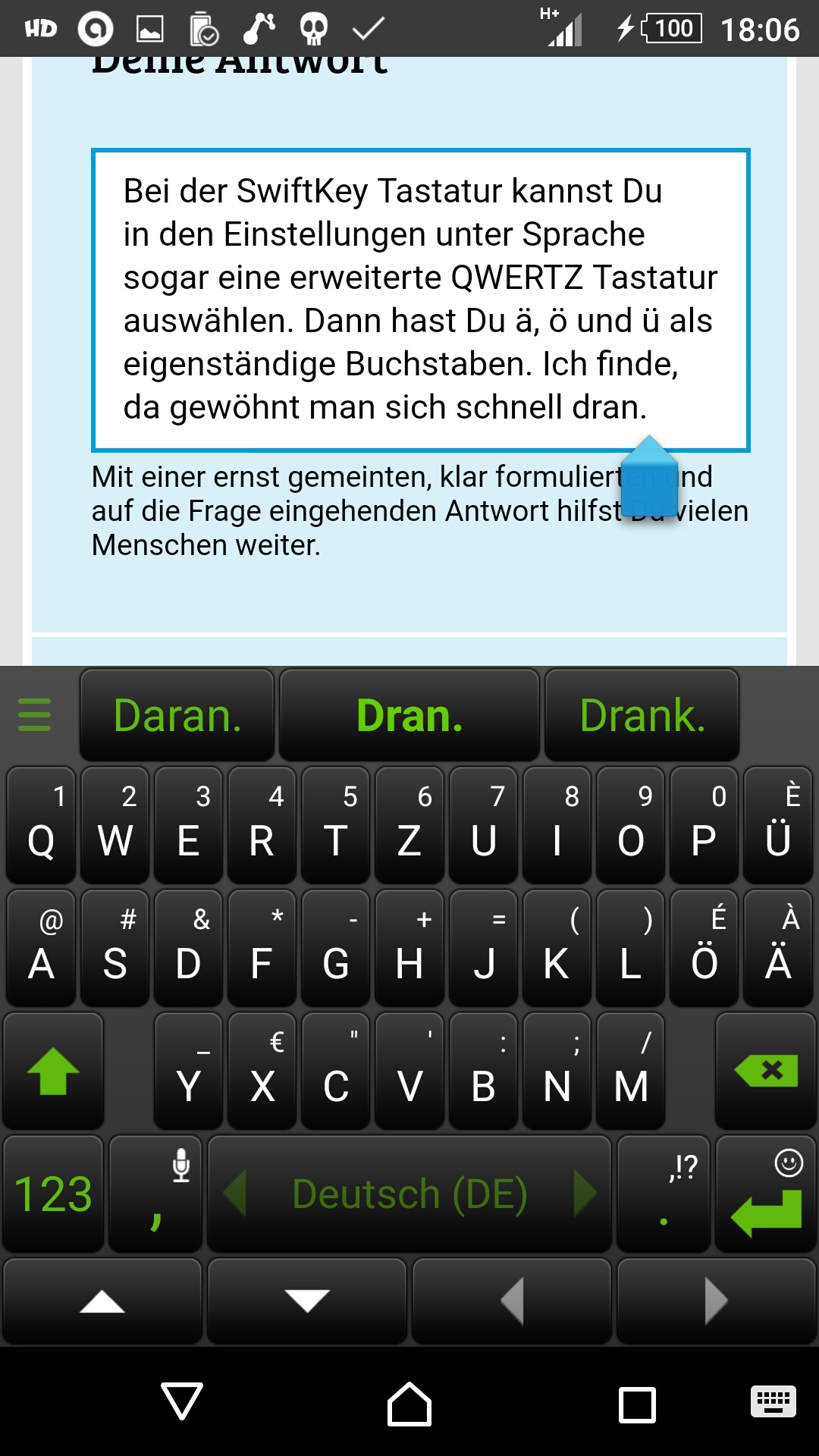 Swift Key Tastatur ändern? (Computer, Technik, Handy)