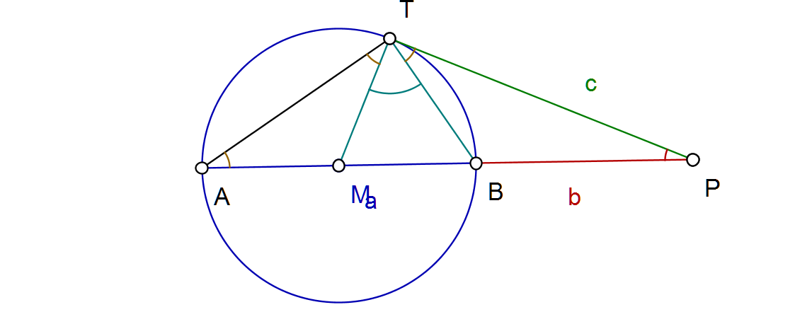 Sekanten-Tangenten Satz beweisen? (Schule, Mathe, Mathematik)