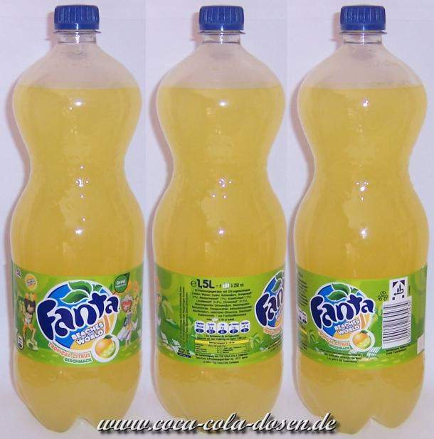 Fanta Limette (Freizeit, Lebensmittel, trinken)