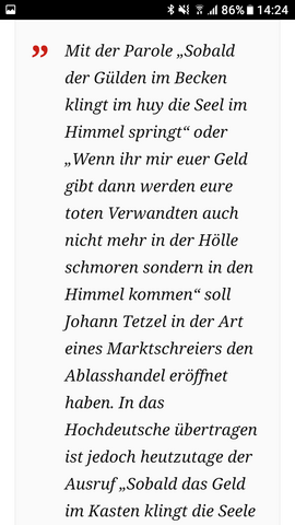 Argumente gegen Ablassbriefe? (Schule, Religion)