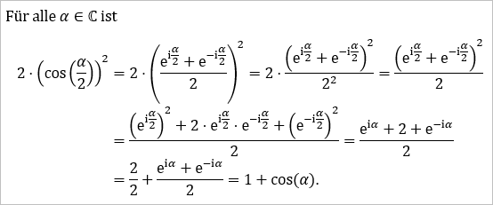 Komplexe Zahlen Aufgabe Euler Formel? (Schule, Mathematik, Analysis 1)