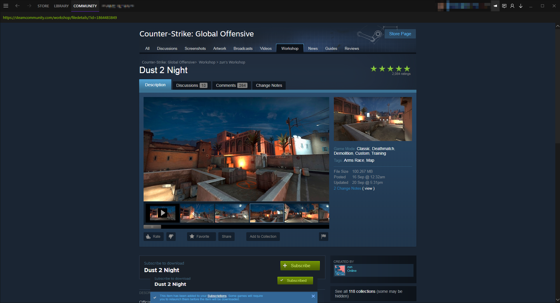 wie kann ich im Steam Workshop csgo maps/ aim training maps herunterladen? (Computer, Spiele und ...
