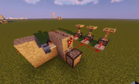 Redstone-Schaltung in Minecraft? (Technik, Technologie)