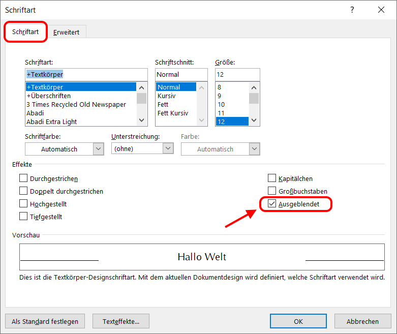 Wie erstelle ich in Word (Office 365) ein Abbildungsverzeichnis ohne ...