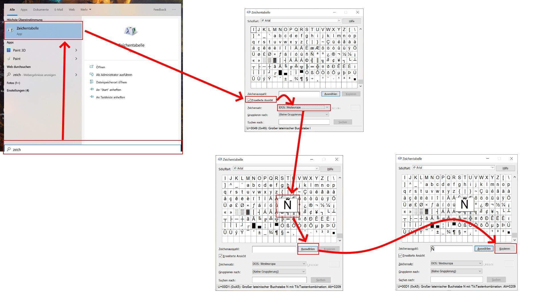 N mit Tilde bei Word? (Laptop, Microsoft Word, Spanisch)