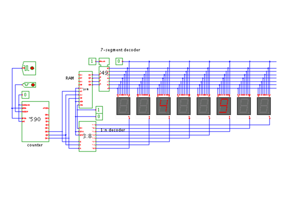 7 Segment Anzeige Mit Arduino Und Max7219 Script Arduino Nano
