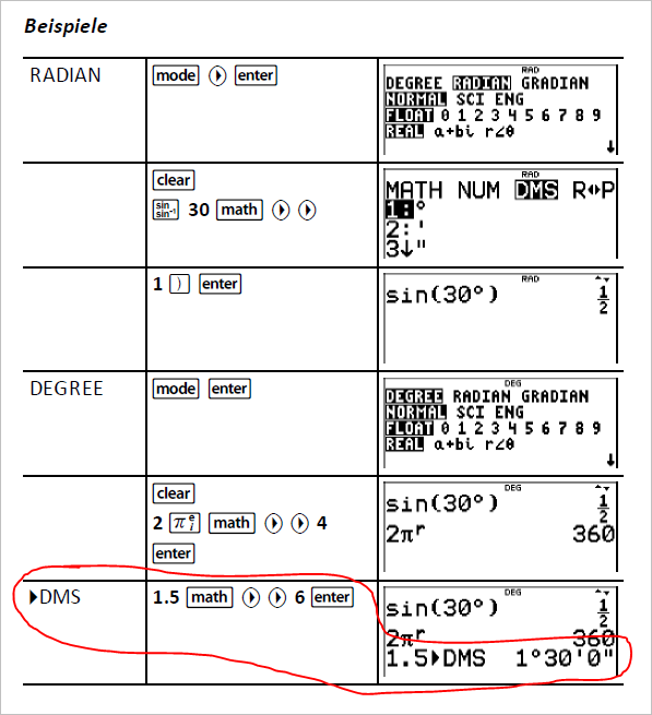 TI 30X Plus Stunden In Min Und S Umrechnen Schule Mathematik TI 30X Plus Stunden In Min Und S Umrechnen Schule Mathematik