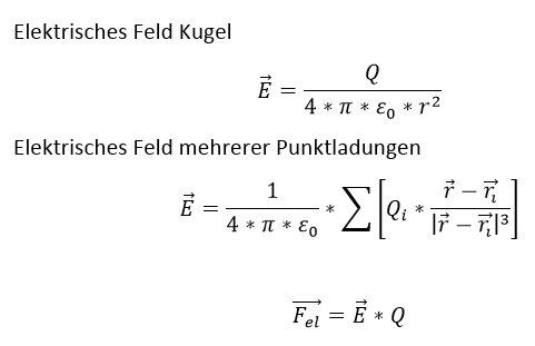 Elektrische Feldstarke Berechnen