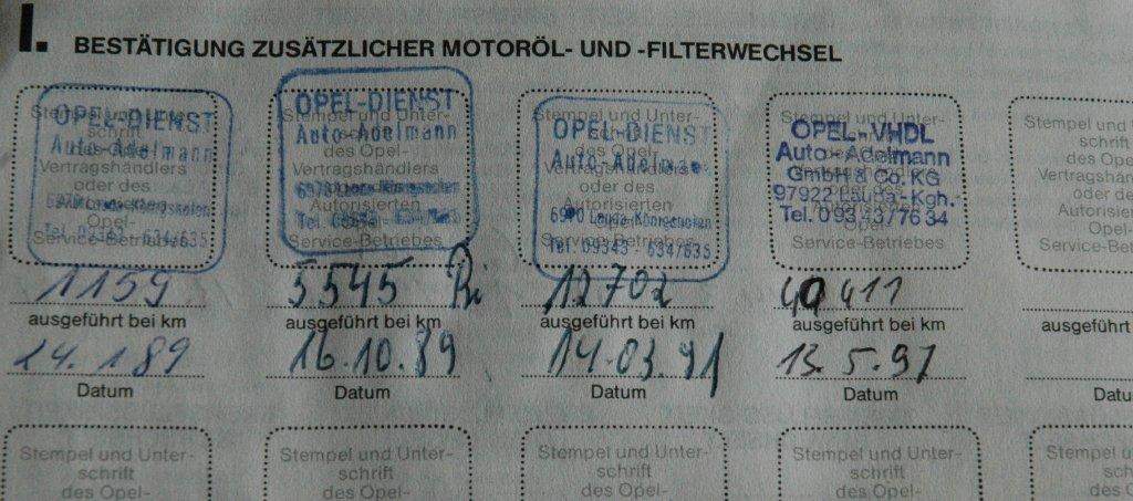 Wie wichtig is ein Scheckheft bzw. Serviceheft? (Auto, Auto und ...