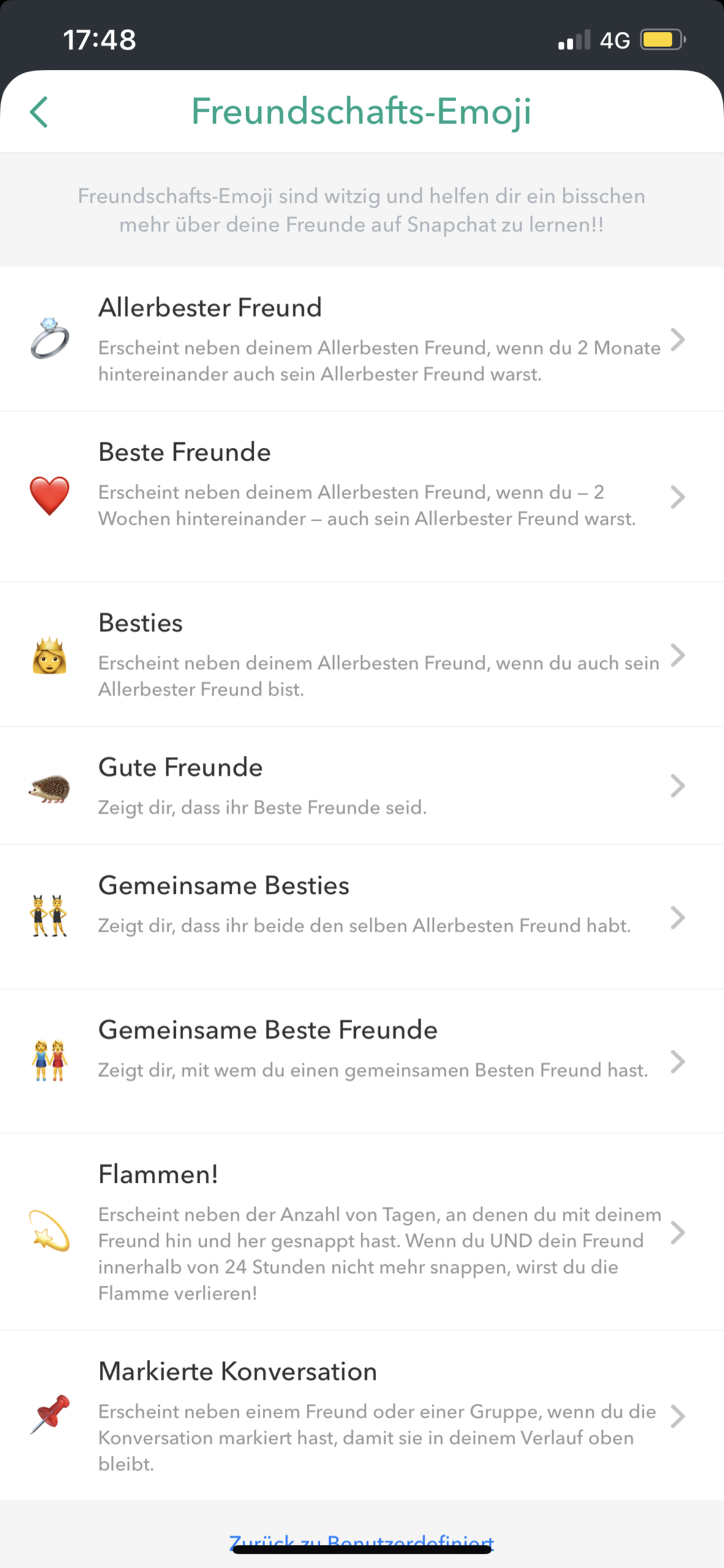 Kommt eine Person auf meiner Beste Freundeliste auf Snapchat weiter nach oben wenn nur sie snapt ...