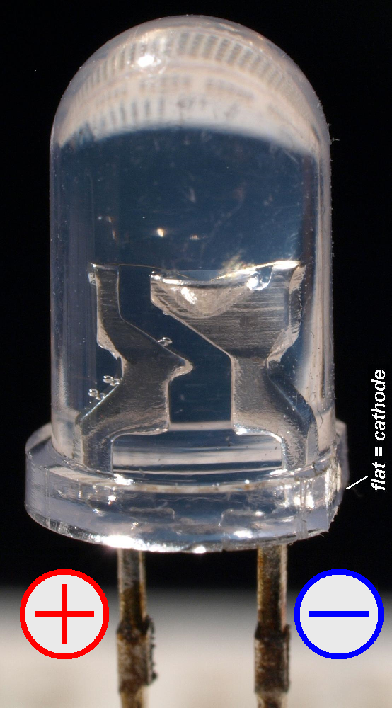 LED Anode und Kathode? (Technik, arduino)