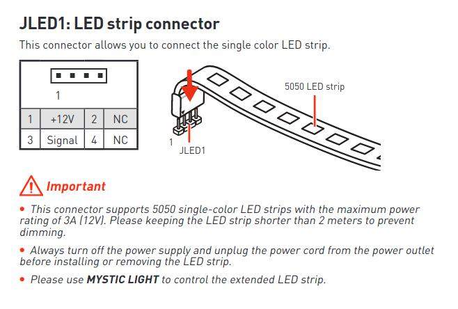 RGB oder LED anschlüsse auf msi b450m pro m2 max? (Computer, Technik ...