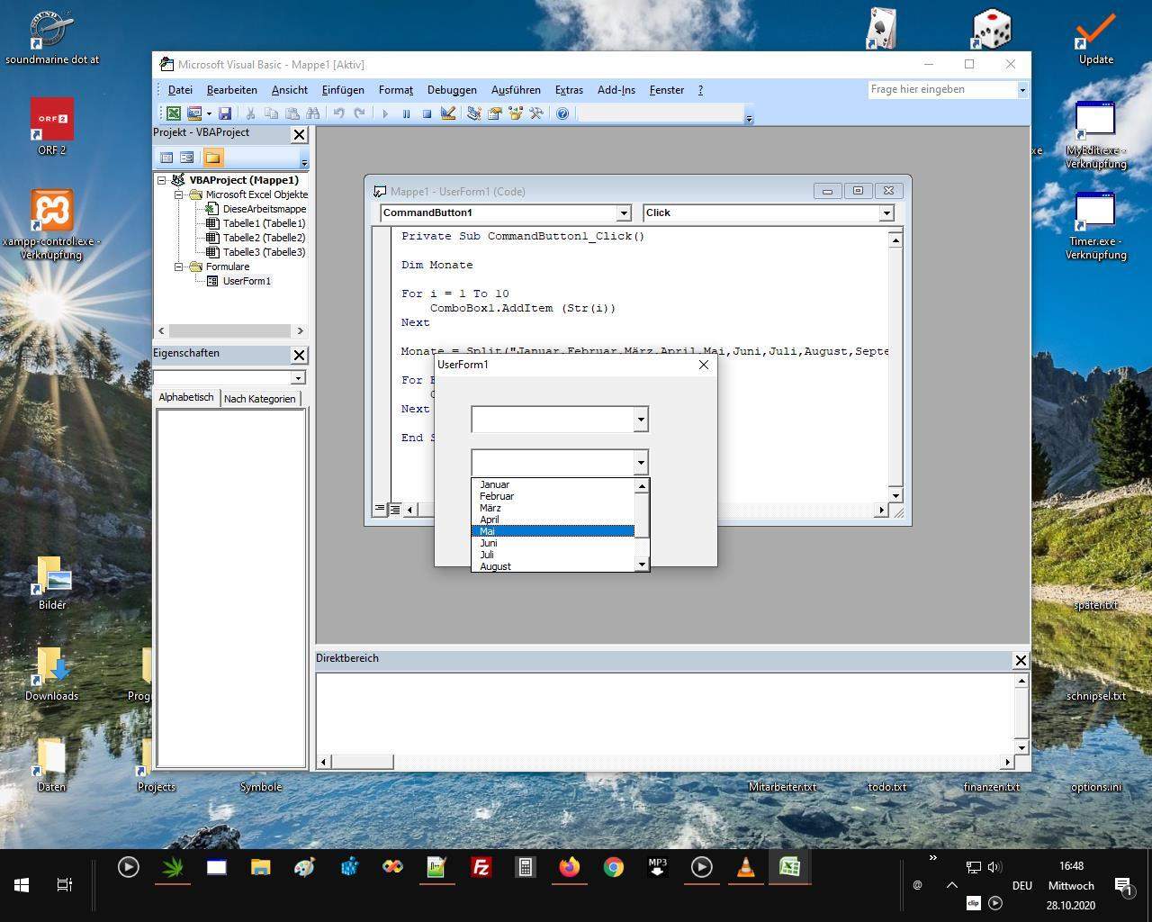 Excel Vba Userform Combobox Gibt Kein Inhalt Wieder Microsoft Excel 2766