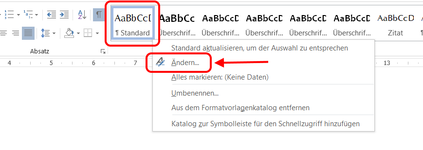 Wie Zeilenabstand auf 1,5 ändern in Word? (Computer, Technik, PC)