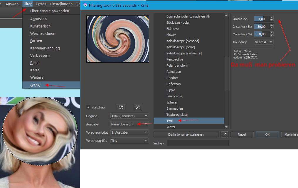 Bild verzerren krita? (Bildbearbeitungsprogramm)