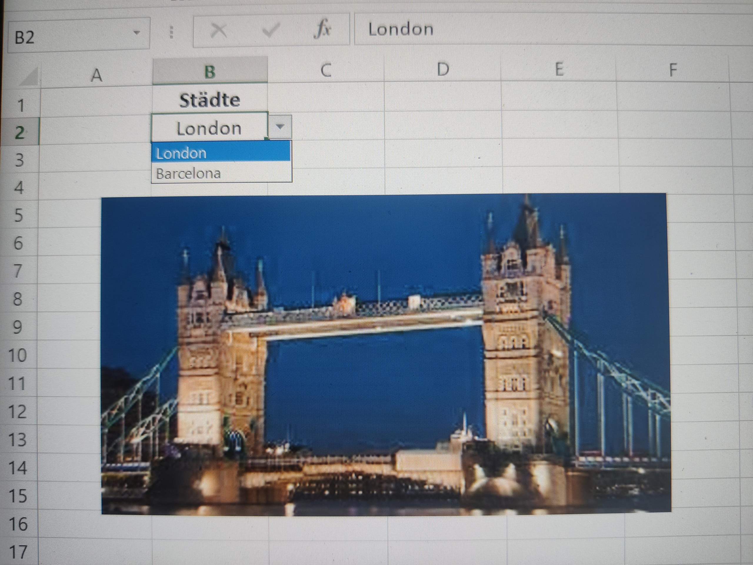 Bei Excel Bild einfügen lassen durch Wenn Funktion? (Computer ...
