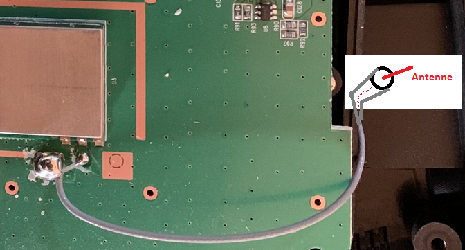Kann mir jemand helfen die Antenne auf der Platine zu finden? (Computer ...
