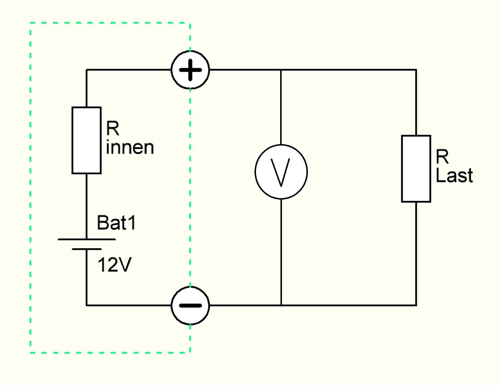 Warum muss man die Spannung einer Batterie unter Last messen? (Technik ...