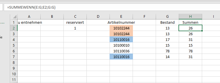 Excel - wie funktioniert die Summewenn Formel? (Computer, Microsoft ...