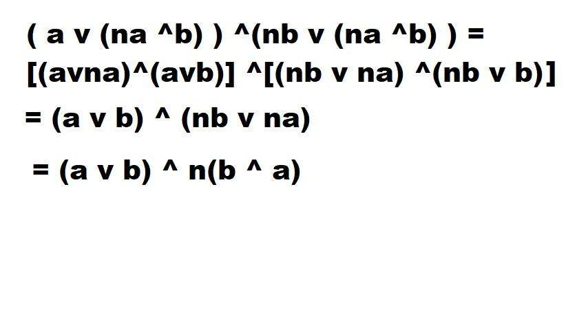 Boolesche Algebra umformen? (Mathematik, Informatik, Logik)