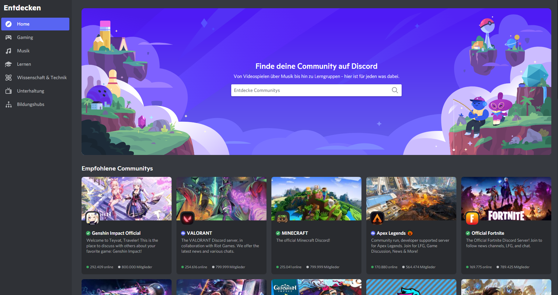 Gute Discord Community Server Deutsch? (Computer, Spiele und Gaming ...