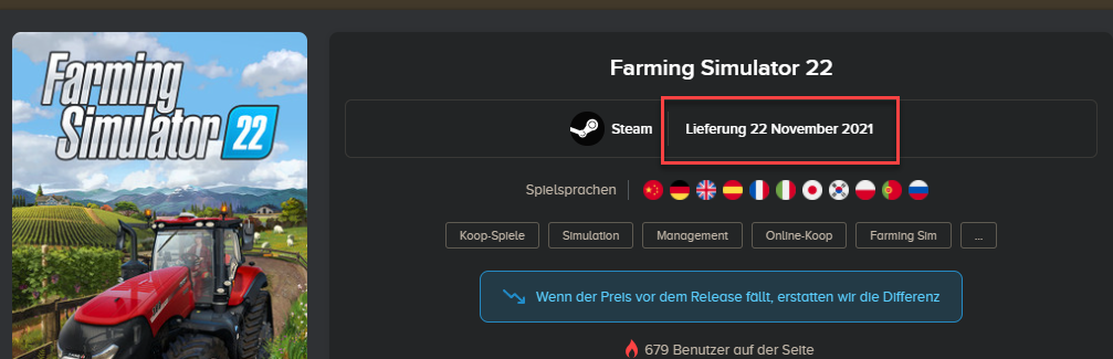 Wann kommen Vorbestellte Instant-Gaming Codes? (Computer, Spiele und ...