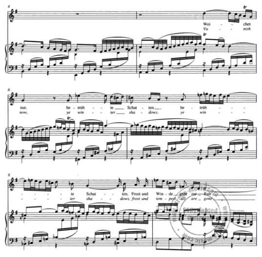 Was sind Kreuznotierungen & Arie + Rezitativ? (Musik, Musiktheorie, Oper)