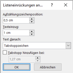 (Bild) Warum hat der runde Stichpunkt plötzlich einen Einschub ...