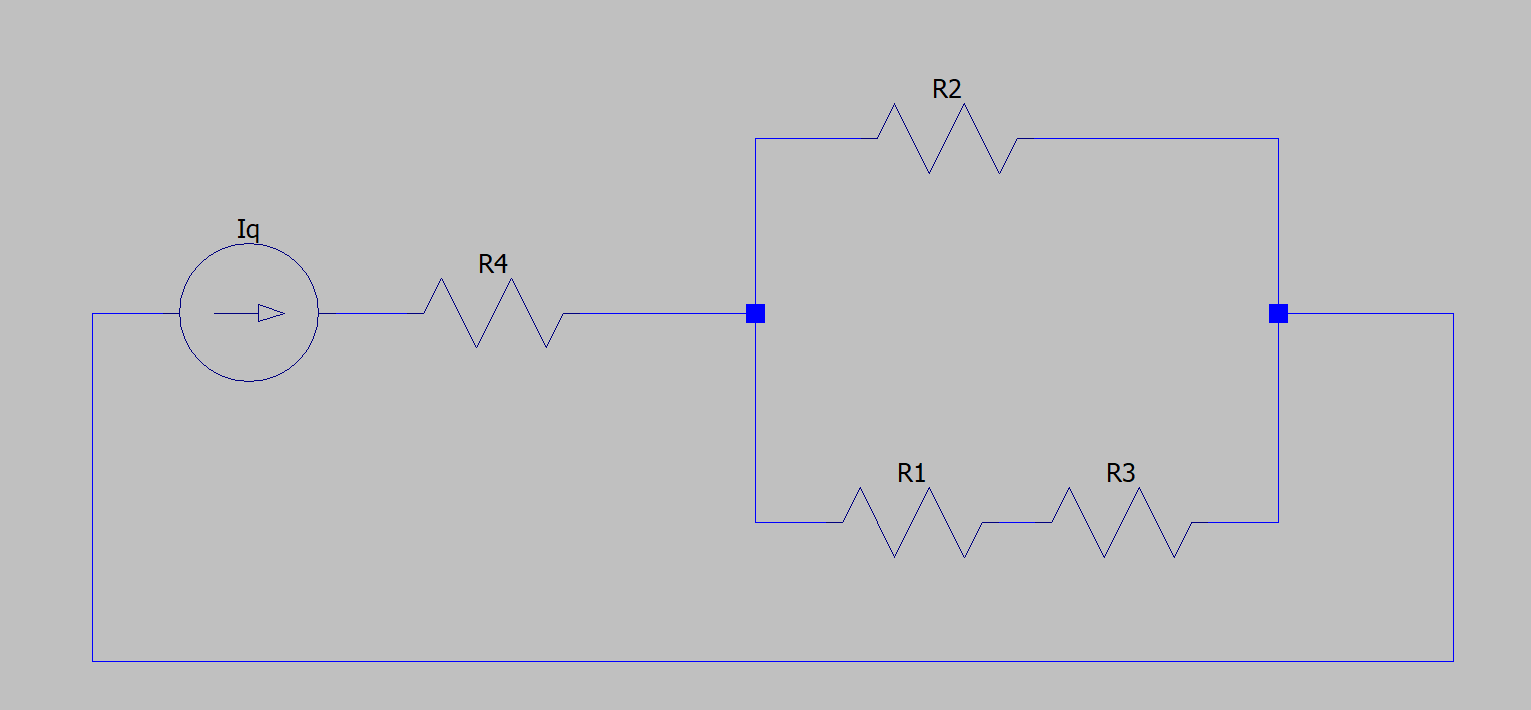 Kann mir jemand die Stromteiler Regel in dieser Aufgabe erklären ...