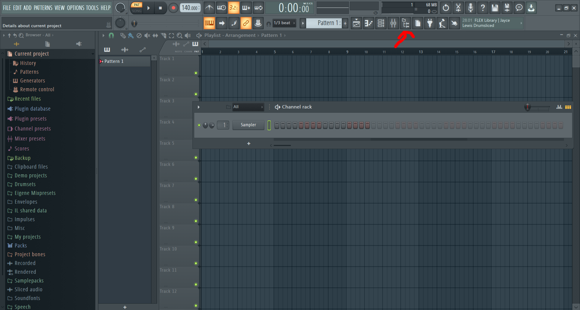 Wo ist die Leiste hin (Fl Studios)? (Computer, Technik, Musik)