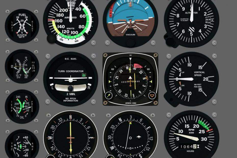 Sehen die Tachos von Flugzeugen genauso aus wie die von Autos? (Technik ...
