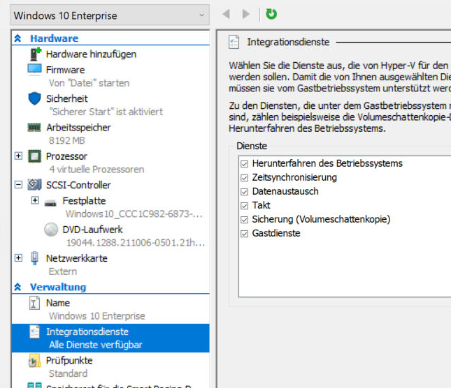 Hyper V VM/ Windows10 läuft nur in 30FPS? (Computer, PC)