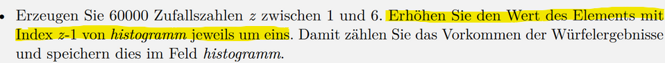 Java: Felder Histogramm? (Computer, Programm, programmieren)
