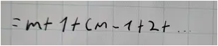 Sigma bis m (unendlich)? (Mathematik, Physik)