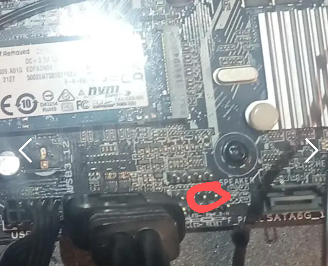 Wo kommt der Power sw Stecker hin? (Gaming PC, CPU, Mainboard)