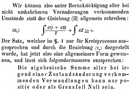 Wieso ist S das Formelzeichen für Entropie? (Thermodynamik, Einheiten ...