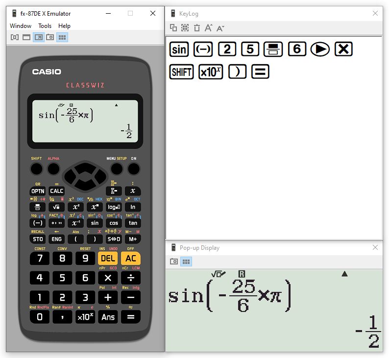 Wie das in Taschenrechner eingeben? (Mathematik, rechnen, Funktion)