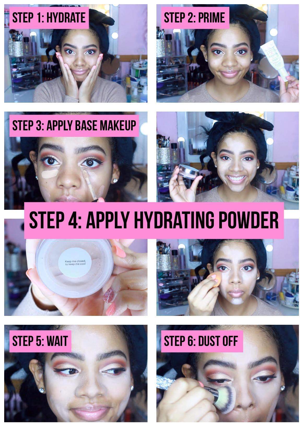 makeup reihenfolge setting/baking? (Make-Up, Schminke)